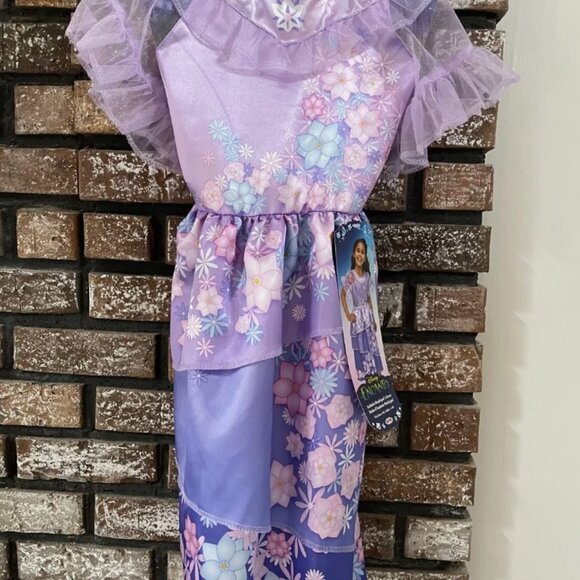 Dresses | Disney Encanto Movie Isabela Dress Costume For Girls Cosplay ...